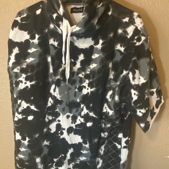 Shirts | Spotted Hooded Tshirt | Poshmark